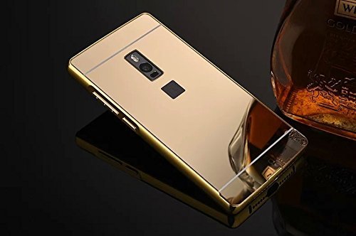 TASHI DELEK Aluminum Bumper + Acrylic Mirror Back Cover Case For One ...