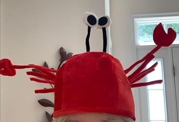 Amazon.com: Crab Hat - Ocean Animal Hats - Fish Hats – Crawfish Costume ...