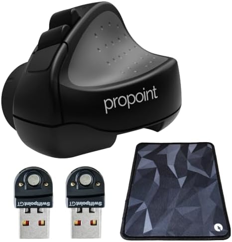Amazon.com: Swiftpoint ProPoint Wireless Ergonomic Small Mouse ...