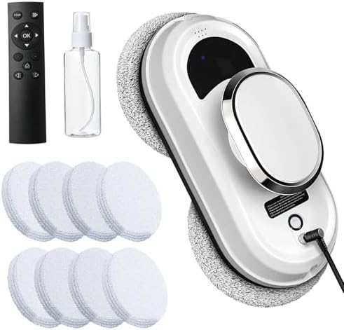 Window Cleaner Robot, 5600Pa Strong Suction Window Automatic Cleaning ...