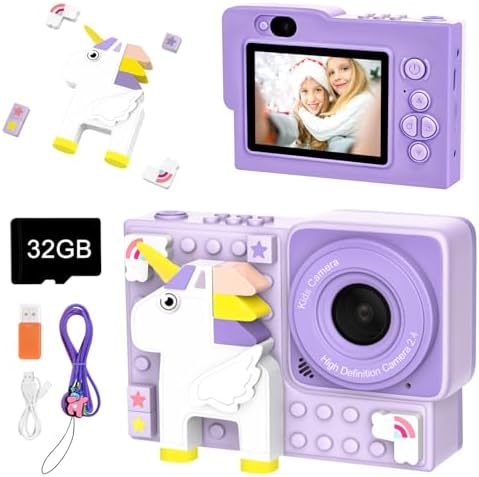 Amazon.com: JOYTRIP Kids Camera, Selfie Digital Cameras Gifts for Boys ...