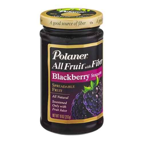 Amazon.com : Polaner All Fruit with Fiber Blackberry Seedless ...