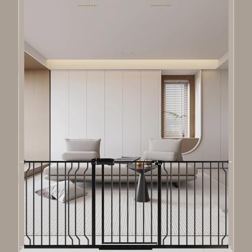 Amazon.com: WAOWAO Baby Gate 62.20-71.26" Extra Wide Pressure Mounted ...