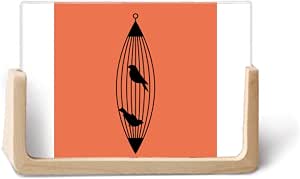 Amazon.com - Shrinking Cage Outline Flying Photo Wooden Photo Frame ...