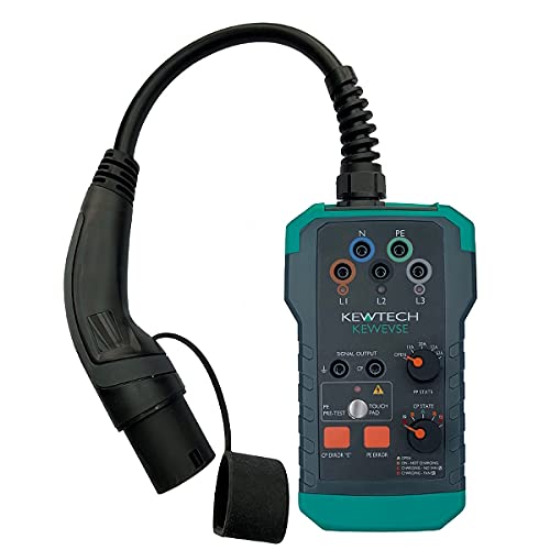 Kewtech KEWEVSE EVSE EV Charging Point Adapter for KT66DL Tester etc ...