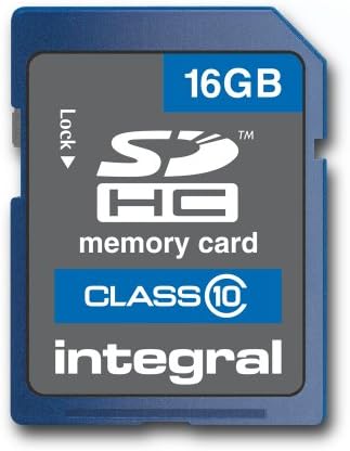 Integral 16GB SD card High Speed memory SDHC Up to 100MB/s V10 UHS U1 ...