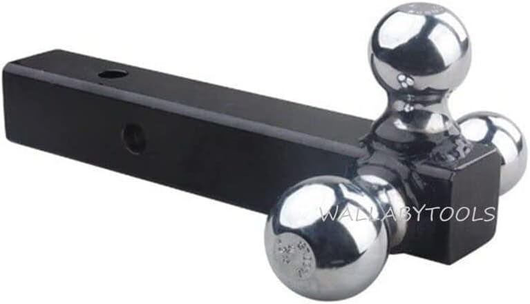 Amazon.com: Tri Triple 3 Ball Trailer Hitch Mount 1 7/8" 2" 2 5/16 ...