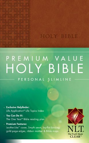 Premium Value Personal Slimline Bible NLT: Tyndale: 9781414364674 ...