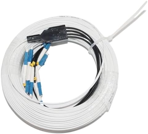 SC FC LC ST Fiber Optic Drop Extension Cable Single Mode 4 Core 2 Steel ...