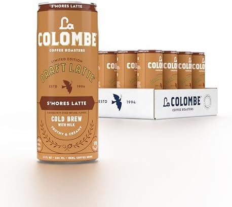 Amazon.com: La Colombe Coffee, S'mores Latte, Cold Brew Draft Latte, 11 fl oz Cans (Pack of 12 ...