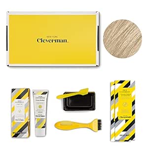 Amazon.com : Cleverman Lightest Blond Hair & Beard Dye for Men, All-in ...