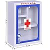 Plantex First Aid Box/Emergency Medicine Storage Box/First Aid Kit Box ...