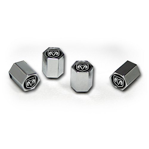 Dodge Ram Black Valve Cap Set : Amazon.in: Car & Motorbike
