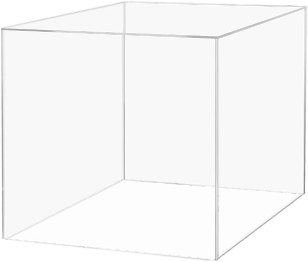 Amazon.com: 15" Clear Acrylic Display Riser Box with One Open Side No ...