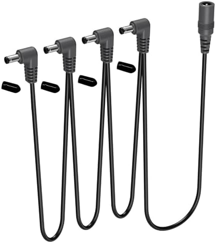 Amazon.com: UpperFu 1 to 4 Ways 9V DC Daisy Chain Power Supply Splitter ...