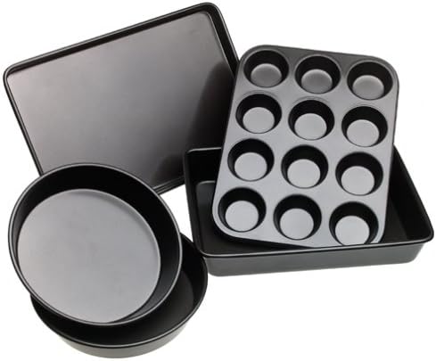 Amazon.com: Philippe Richard 5-Piece Deluxe Bakeware Set, Seville: Home ...