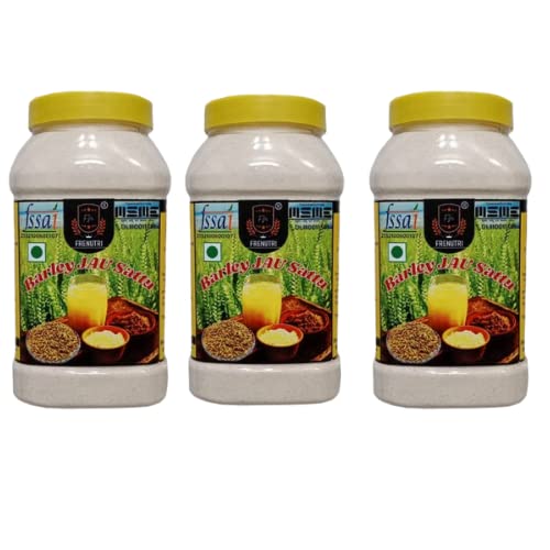 FRENUTRI Jau Sattu Barley Sattu Organics Jau Sattu Powder | Gluten Free Roasted | Natural ...