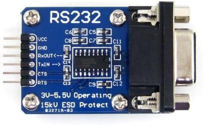 Amazon.com: Waveshare RS232 Board SP3232 RS232 Communication Module Kit ...