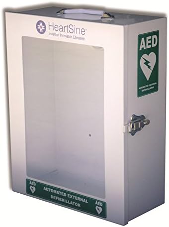 LifeStart Wall Mounted AED Cabinet Safe with Clear Door Panel for ...