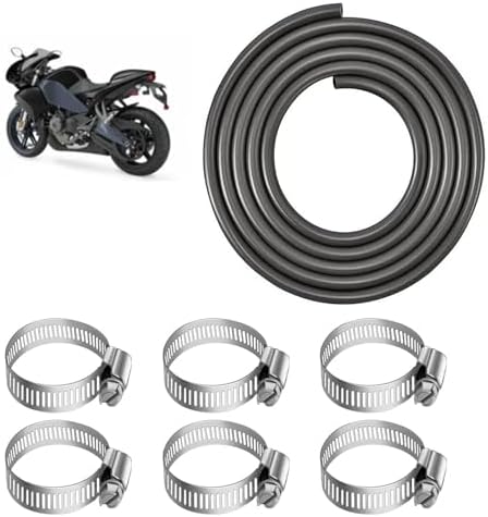 Fuel Line Hose, 8mm Fuel Pipe, Diameter Fuel Line Set, 1m Motorcycle ...