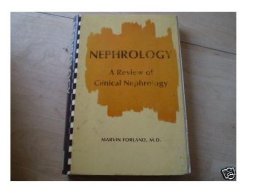 Nephrology (Concise textbook series): Marvin Forland: 9780874886221 ...