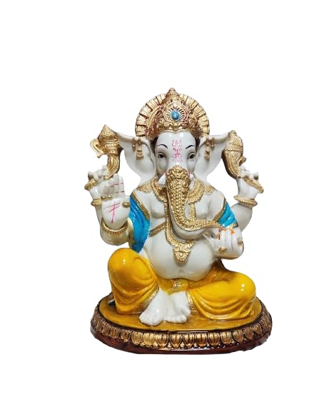 Buy PRATIMA Ganesha murti Idol for Puja Home Decoration | Hindu Idols ...