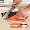Amazon.com: Knife Sharpener with Adjustable Angle Guide,Knife ...