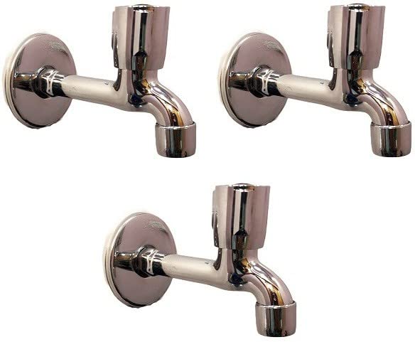 Spazio Stainless Steel Metro Collection Long Body Tap (Pack of 3 ...