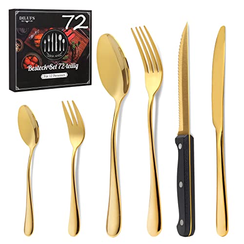 Goldenes Besteck – Die 15 besten Produkte im Vergleich - Heim & Werk ...