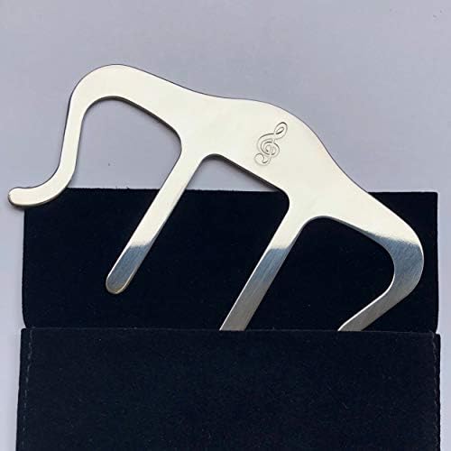 Metal Music Book Clip and Page Holder - Sheet Music Holders for Piano ...
