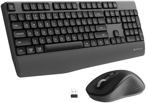 Amazon.in: Buy Portronics Key9 Combo Wireless Keyboard and Mouse Set ...