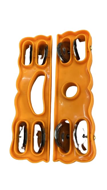 YAMUNA MUSICAL STORE Plastic Kartal (khadtaal) 1 Pair Indian Musical ...