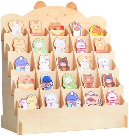 Amazon.com: PACMAXI Sticker Display Stand for Vendors - 4 Tier 16 ...