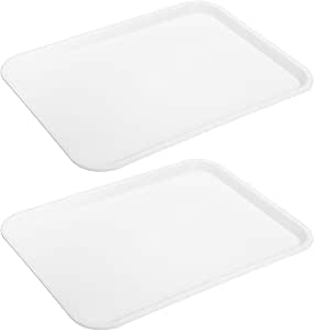 Amazon.com | uxcell 2Pcs Plastic Fast Food Trays Bulk 14" x 18 ...