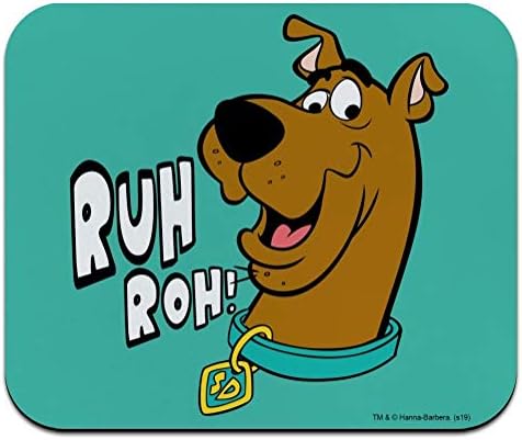 Amazon.com: Scooby-Doo Ruh Roh Low Profile Thin Mouse Pad Mousepad ...