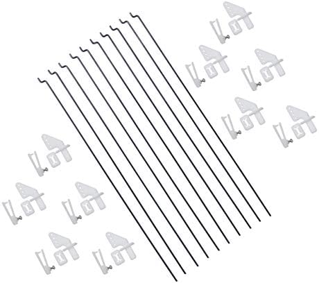 "Upgrade Your RC Plane With 10 Steel Pushrods And 10 Micro Control ...
