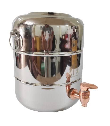 Buy Tallboy - Steel Matka With Tap | Water Container 8 Litre | Water ...
