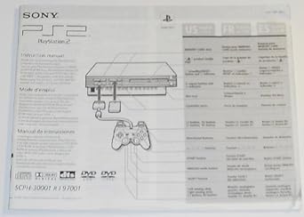 Sony PlayStation 2 Instruction Manual | Amazon.com.br