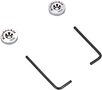 Amazon.com: KitchenAid Genuine OEM W10846205 Chrome Handle Medallion ...