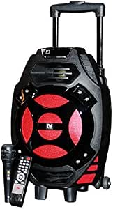 Amazon.com: Nutek TS1Q108B1 8-Inch Trolley Speaker (Black) : Musical ...