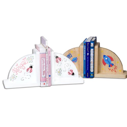 Amazon.com: Personalized Wood Bookends - Handpainted Baby Gift (Boy or ...
