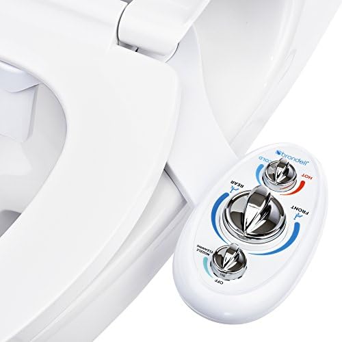 Brondell Bidet Left Hand Bidet Attachment SouthSpa Dual Temperature and ...