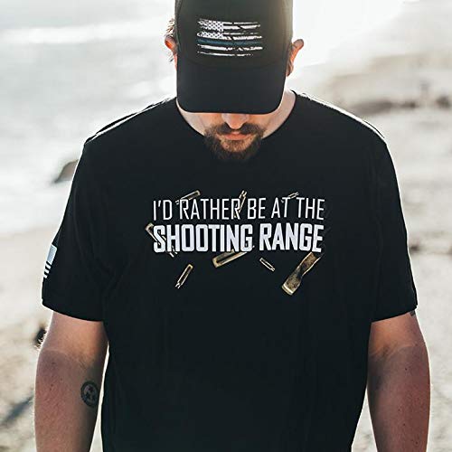 Buy Shooting Range Pro Gun T Shirt - 3XL Black at Amazon.in