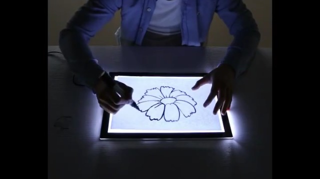 Watch How to use a LED Light Pad ﹙A4﹚ For Tracing or Sketching ? on ...