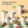 Amazon.com: Fit Meal Prep 50 Pack 24 oz Disposable Coffee Cups with ...