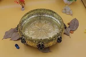 Antique Brass Laddu Gopal Ji Ki Urli | Laddu Gopal Ko Nehlane K Lye ...