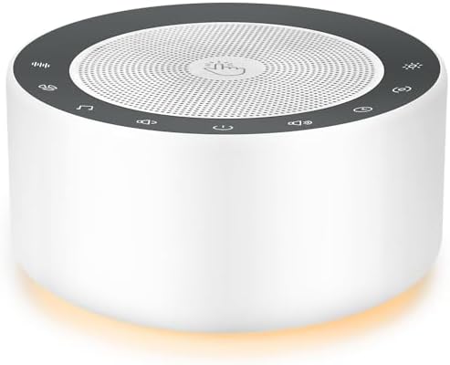 Amazon.com: BGOVERSS White Noise Sound Machine with 14 Soothing SoundsTimer for Office ...