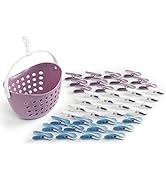 Mollette morbide con cestello (40 pezzi con cestello/classic blue ...