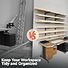 Amazon.com: YYR Wood Organizer and Lumber Storage Rack Wall Mount ...