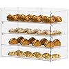 Amazon.com: Acrylic Bakery Display Case,Acrylic Pastry Display Case ...